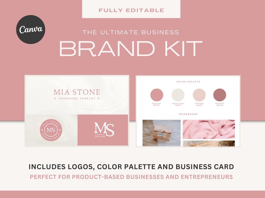 Complete Branding Kit for PRODUCT-BASED BUSINESSES and Entrepreneurs ...
