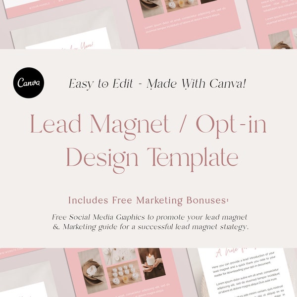 Free Canva Ebook Template - Etsy
