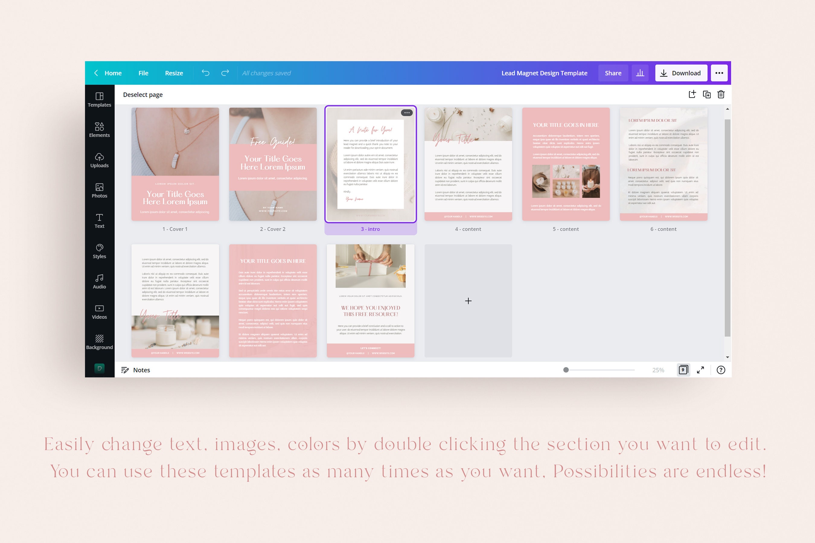 Lead Magnet | Opt-in | Freebie Design Template + Free Marketing Bonuses ...