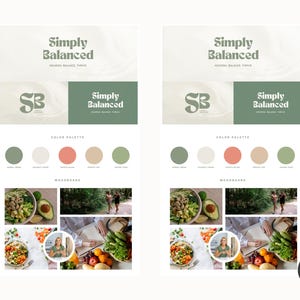 Brand Kit for NUTRITION, WELLNESS and HEALTH Professionals | Logo ...