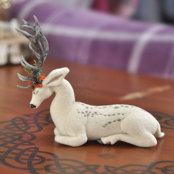 Fantasy Stag Art - Etsy