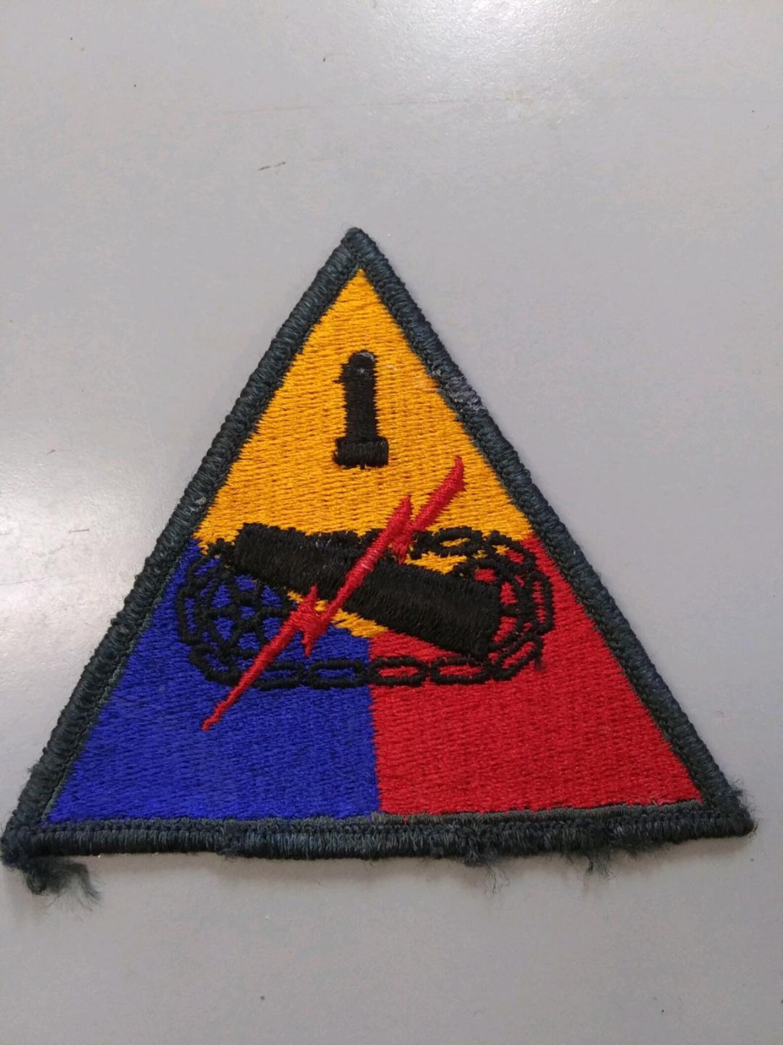 1ST ARMORED DIVISION U.S. Army Shoulder Patch | Etsy