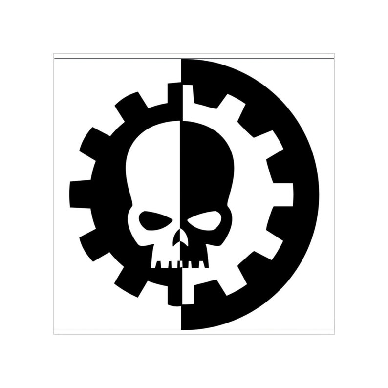 Adeptus Mechanicus Faction Design Logo Transparent Outdoor - Etsy