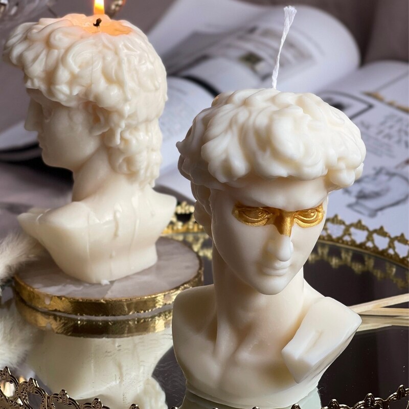 Bust Candle - Etsy