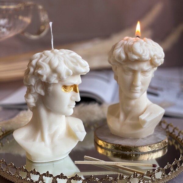 Bust Candle - Etsy