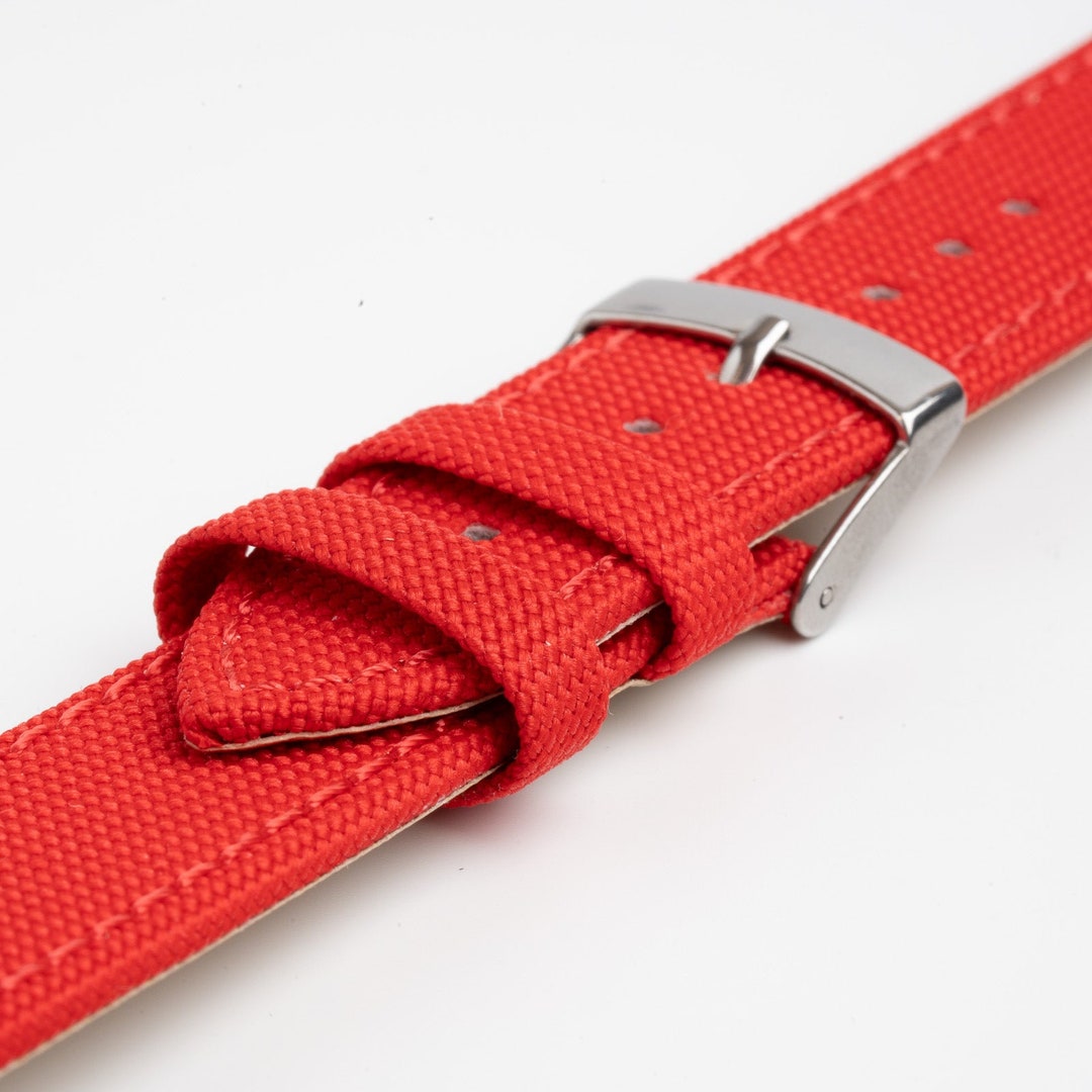 Red Ocean Plastic Watch Strap 14mm, 16mm, 18mm, 20mm, Sustainable ...