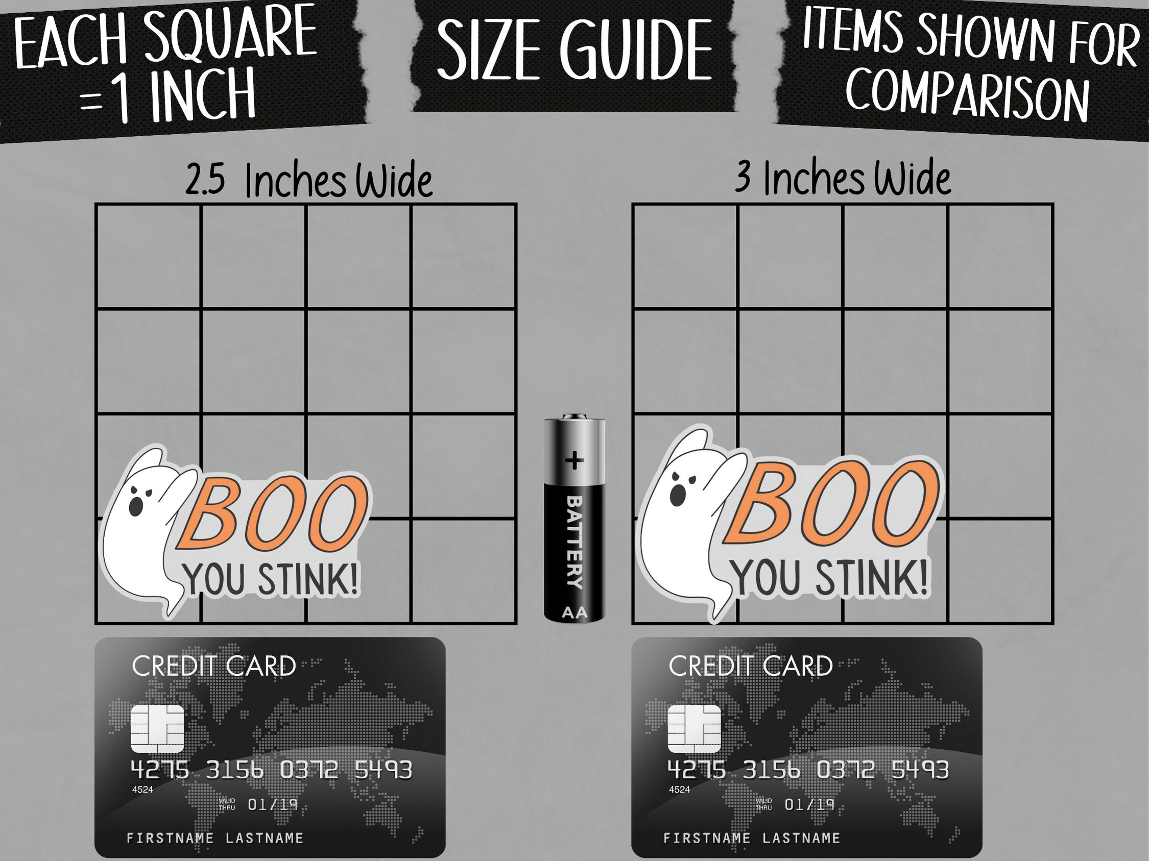 Boo You Stink Sticker Funny Ghost Decal Water Resistant Decal TV Show ...