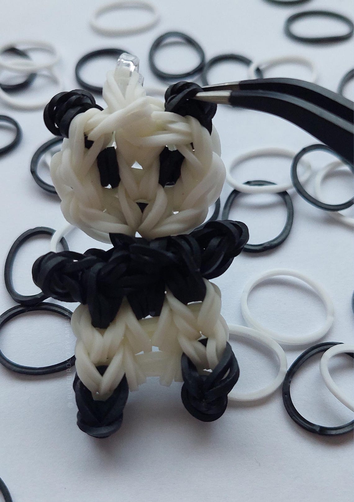 Panda - Loom Bands - Etsy