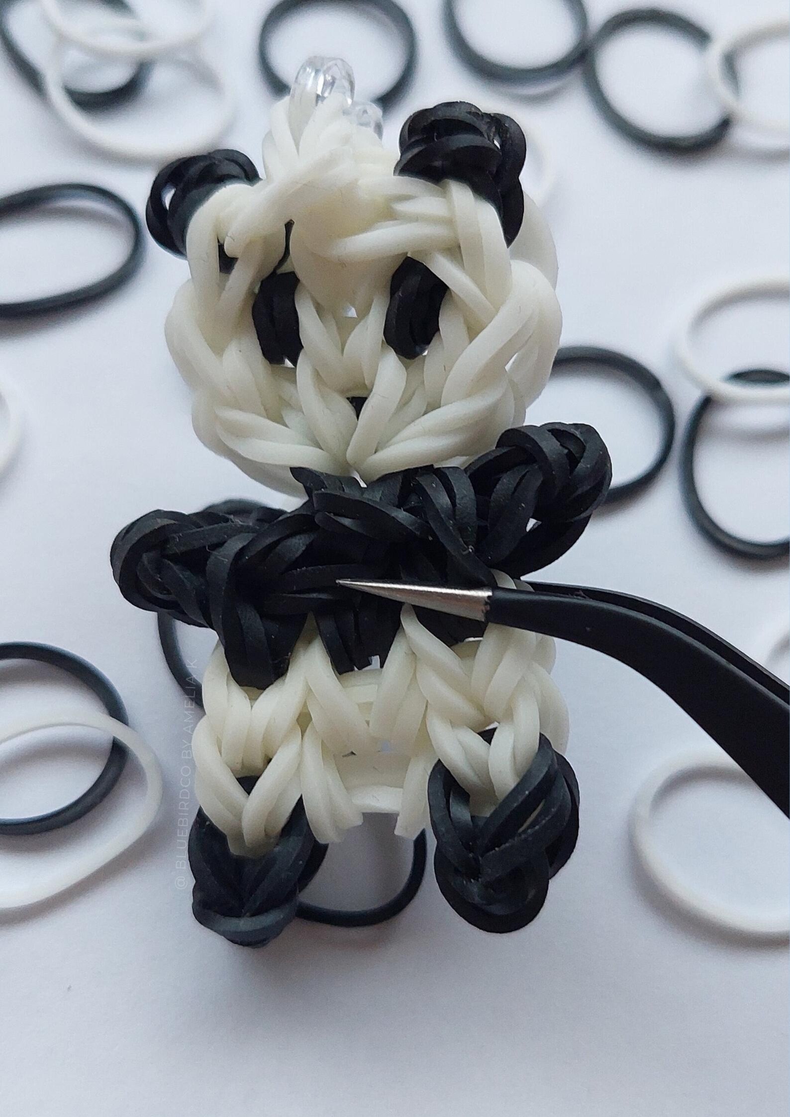 Panda - Loom Bands - Etsy