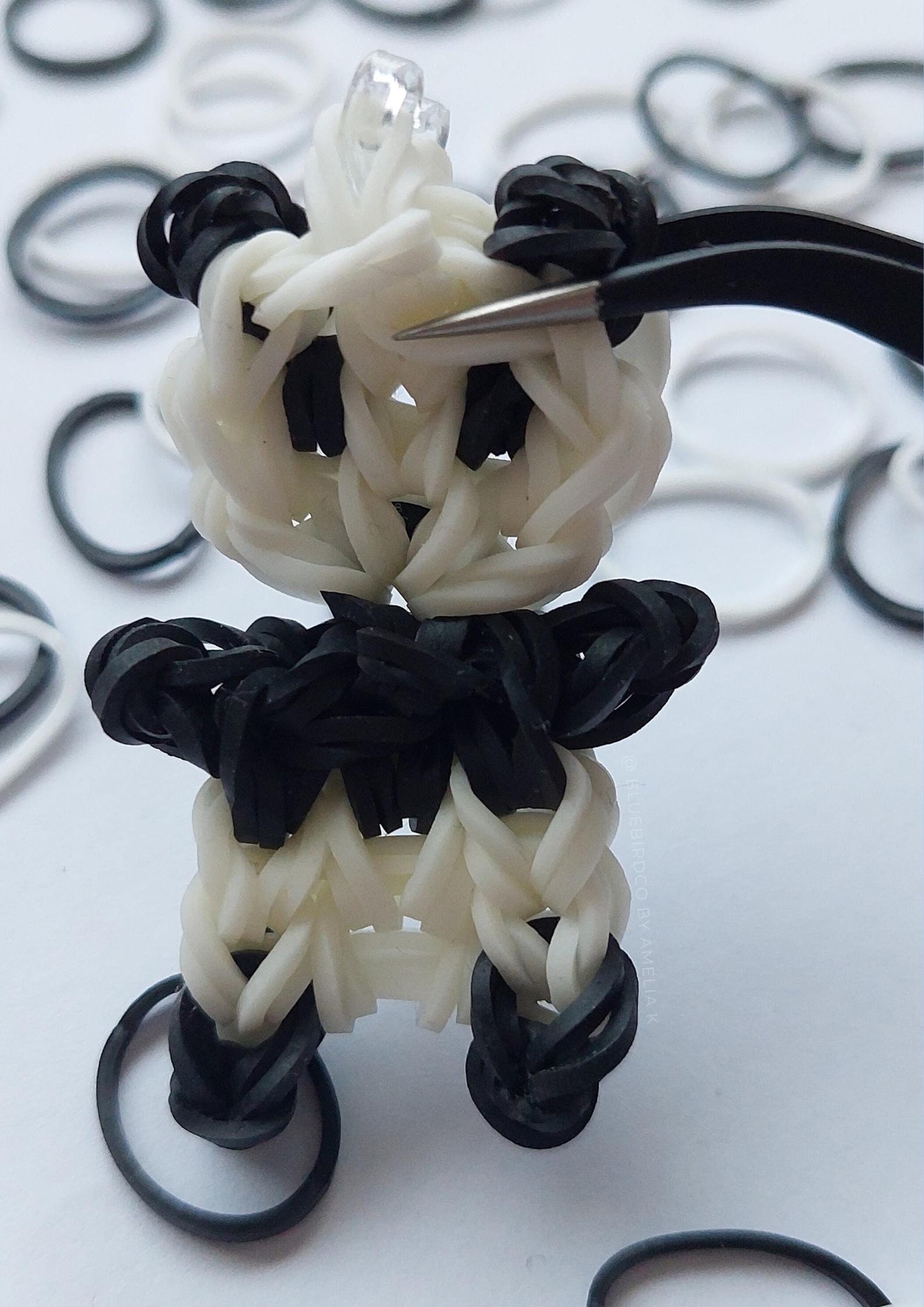 Panda - Loom Bands - Etsy