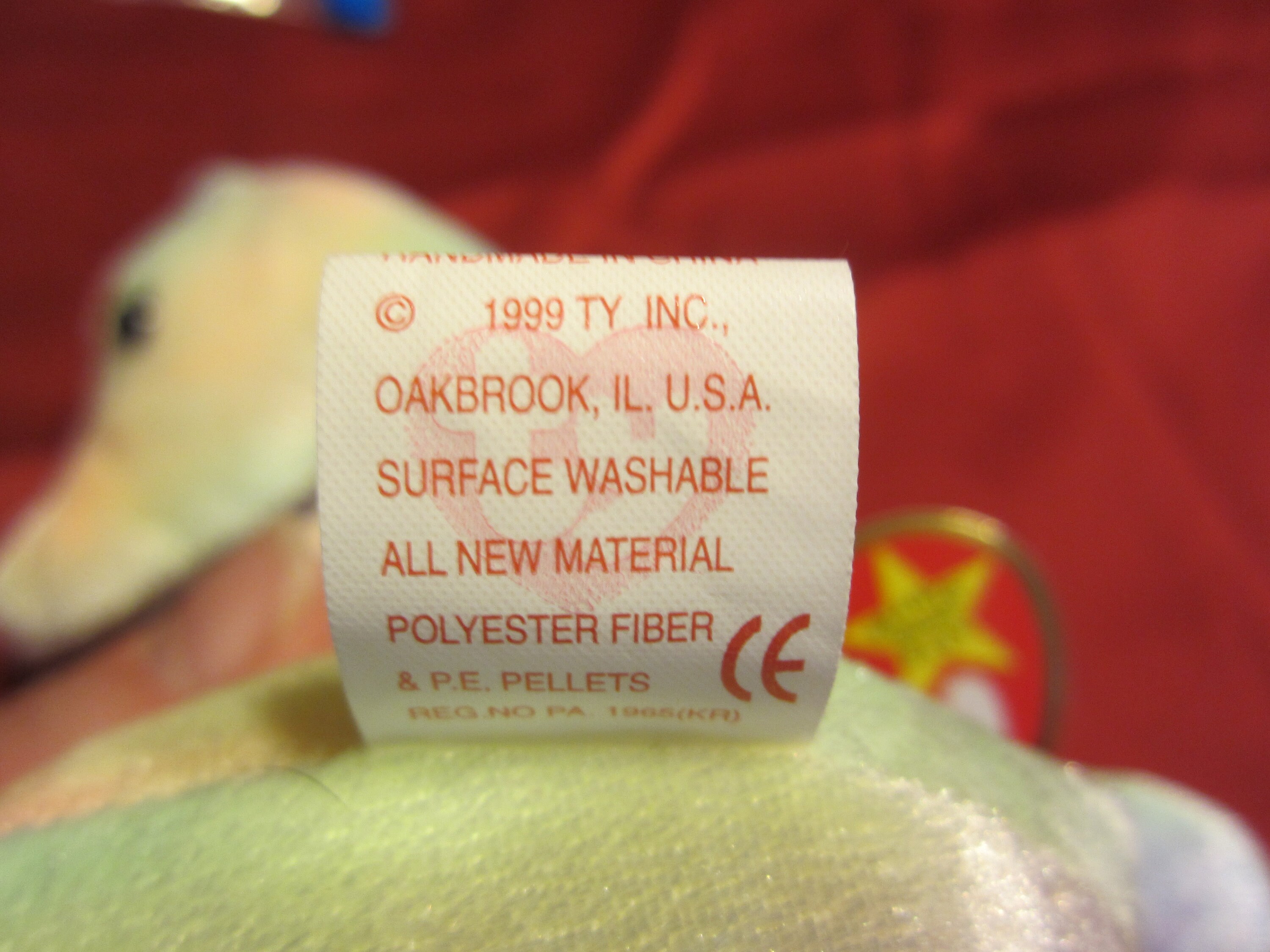 RARE Vtg Original Beanie Baby NEON SEAHORSE, W/tags & Errors - Etsy