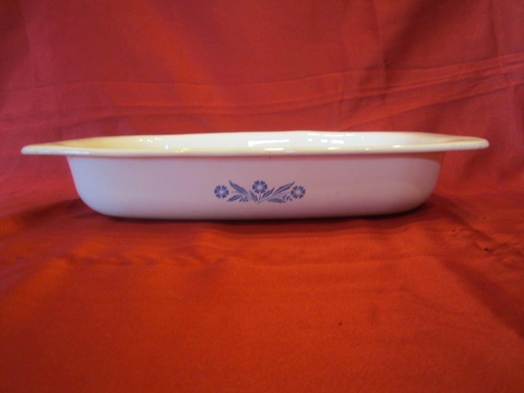 VTG 1961-1966 CORNING WARE, P-21, Roaster W/blue Cornflower - Etsy