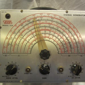 RARE 1949 EICO Signal Generator Model 320 W/manual - Etsy