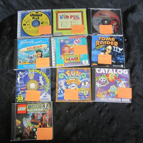 Cd Rom Games - Etsy