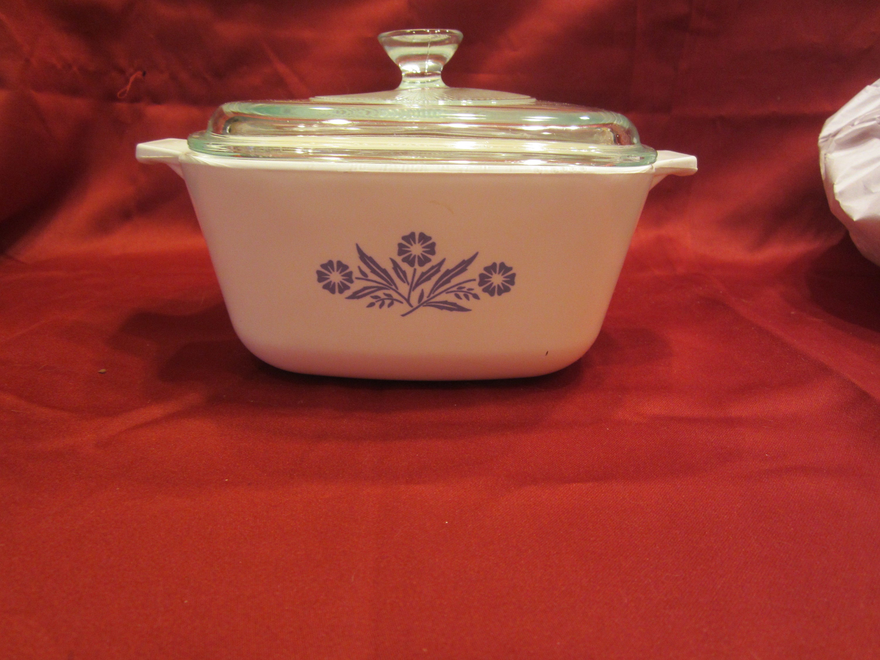 Retro Rare 58-59 CORNING PYROCERAM C-1 Casserole Dish W/lid, Square ...