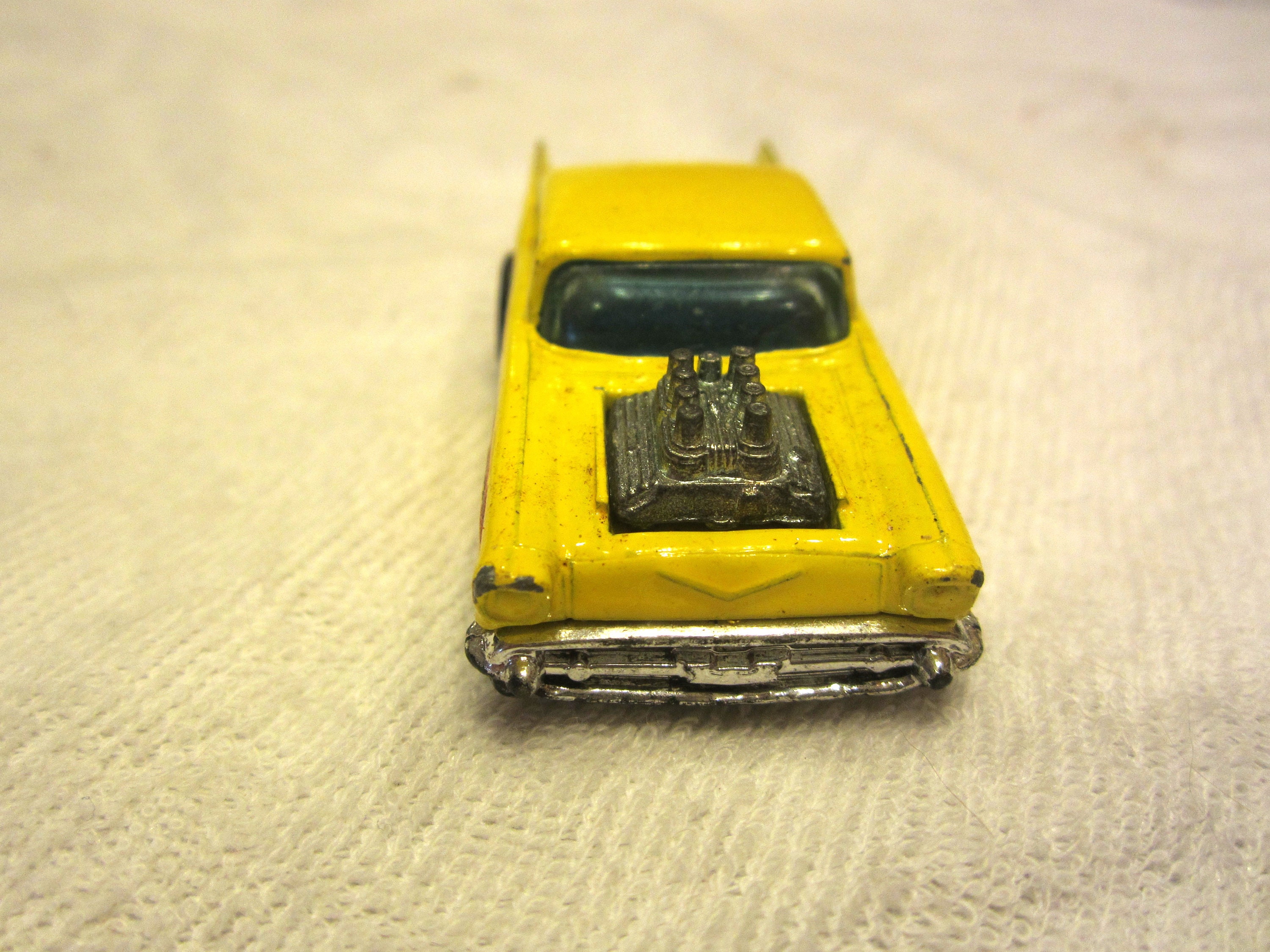 Vtg 1976 Hot Wheels 1957 Chevy, Hot Rod, Yellow - Etsy