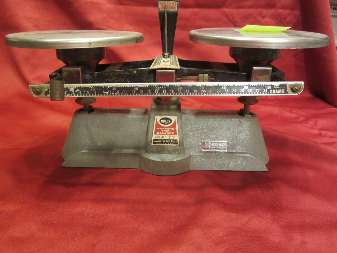 Vtg OHAUS HARVARD Trip Scale, 2kg 5lb Capacity, Stansi Scientific Co - Etsy