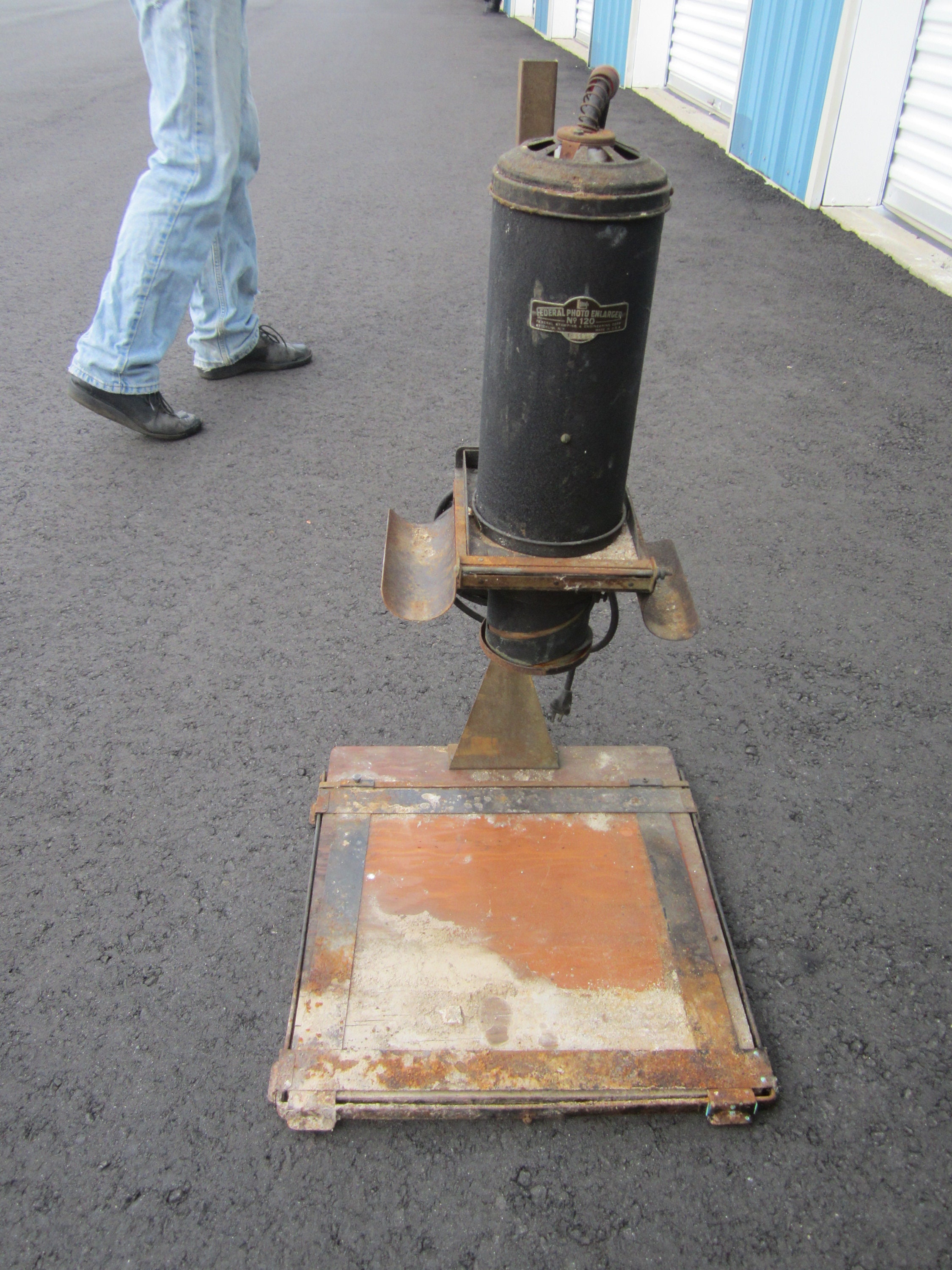 Vtg FEDERAL Photo Enlarger No120 USA NO Shipping - Etsy