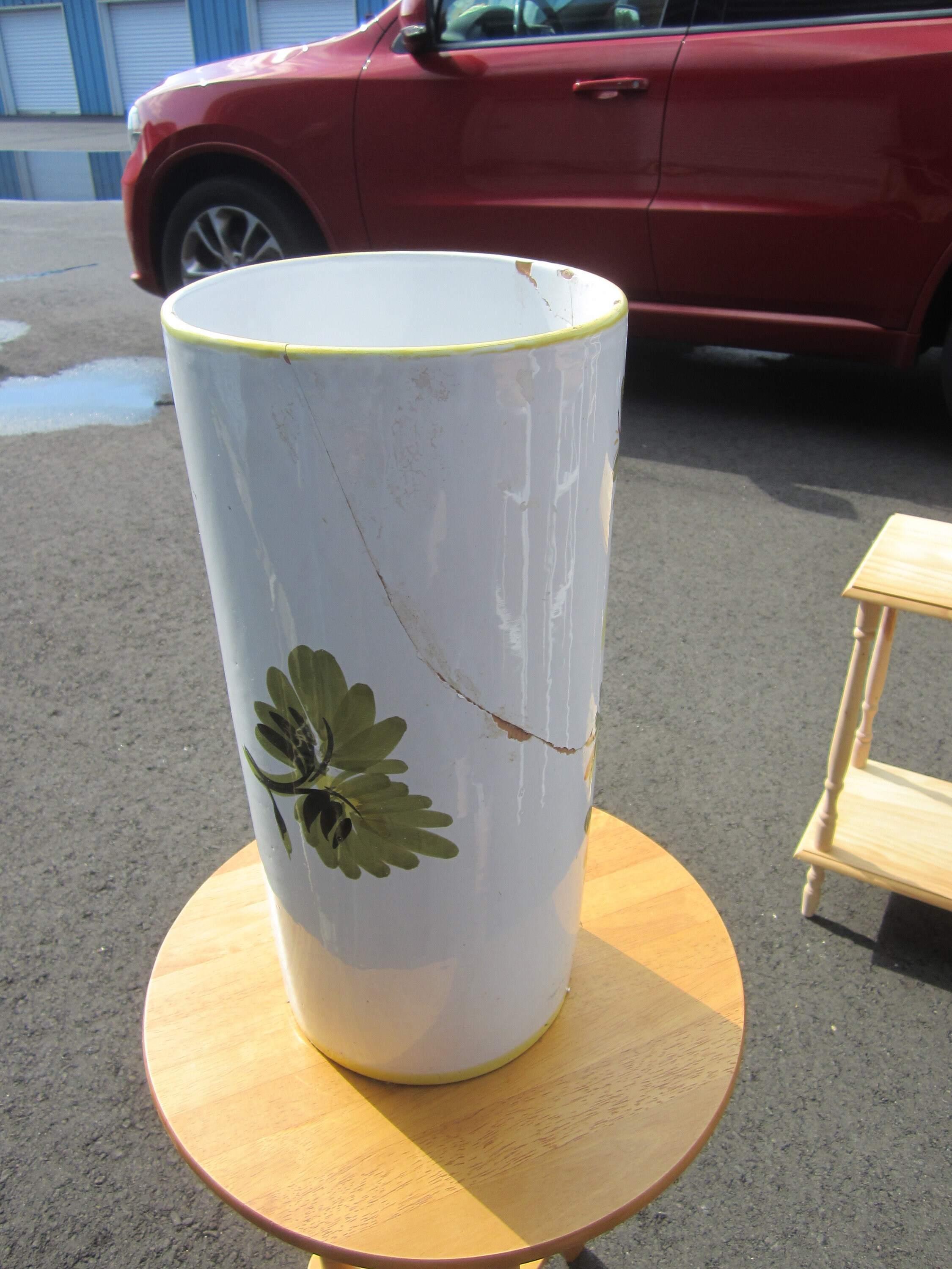 Retro Ceramic Umbrella Stand, Made in Italy, Signed Ricci - Etsy