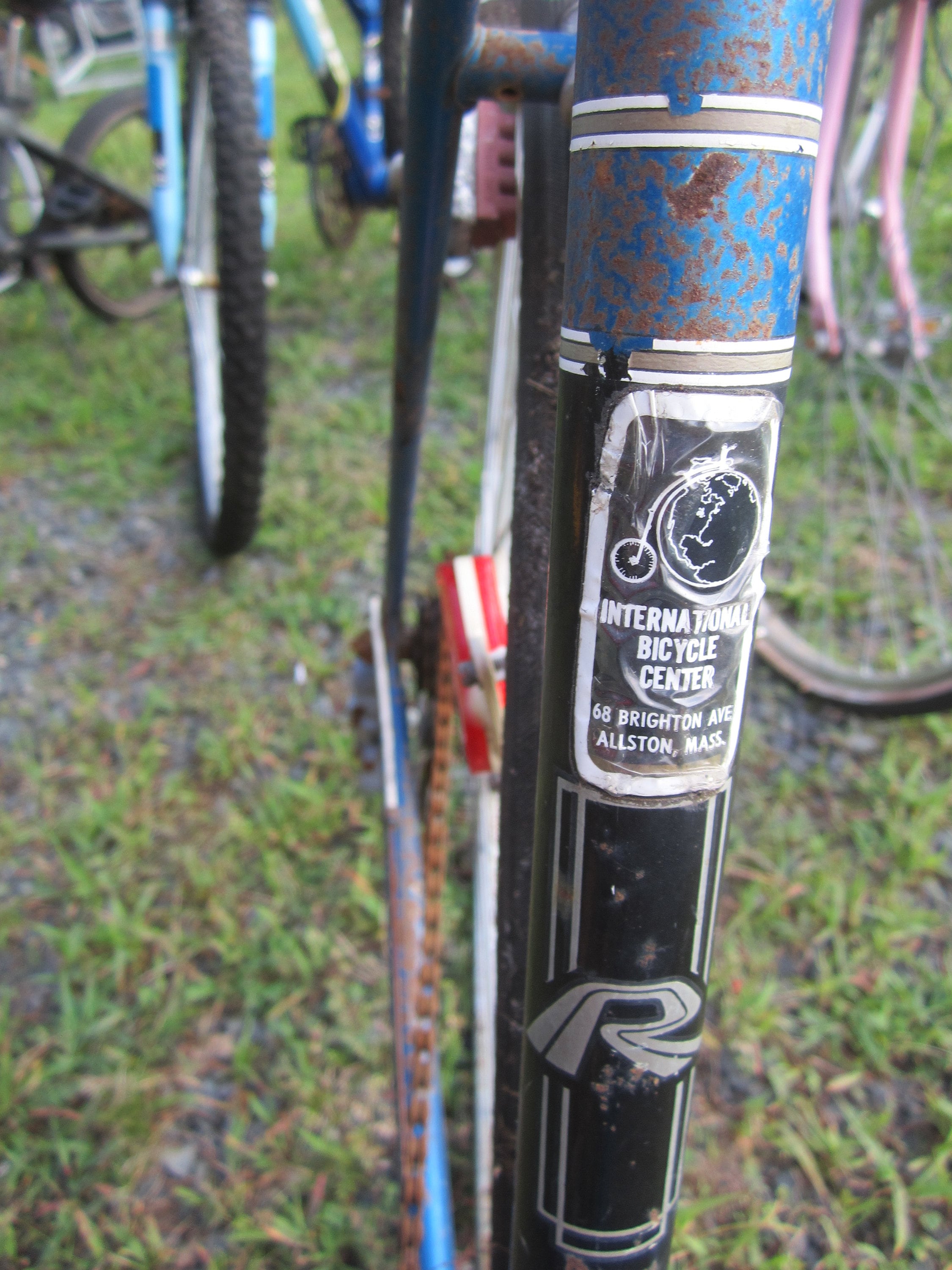 70'S RALEIGH RACING Bike, Nottingham England, Blue, No Shipping Pick up ...