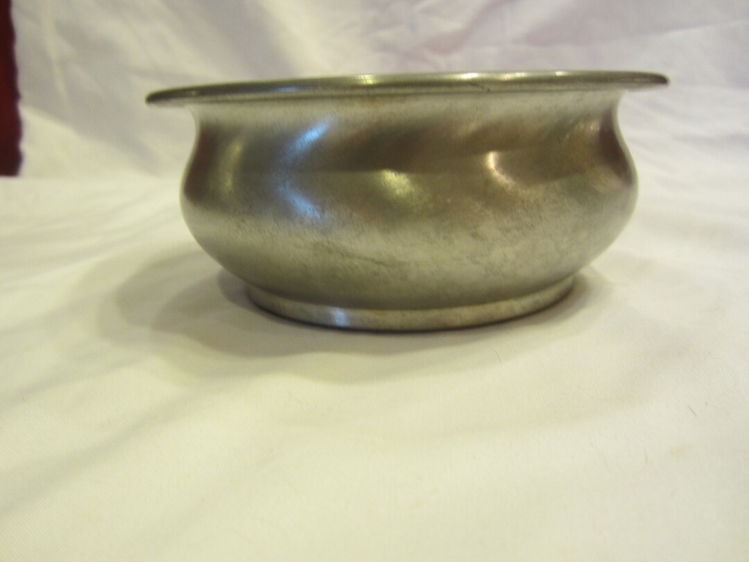 VTG 70'S PREISNER PEWTER Bowl #2362, Round Footed Bowl - Etsy