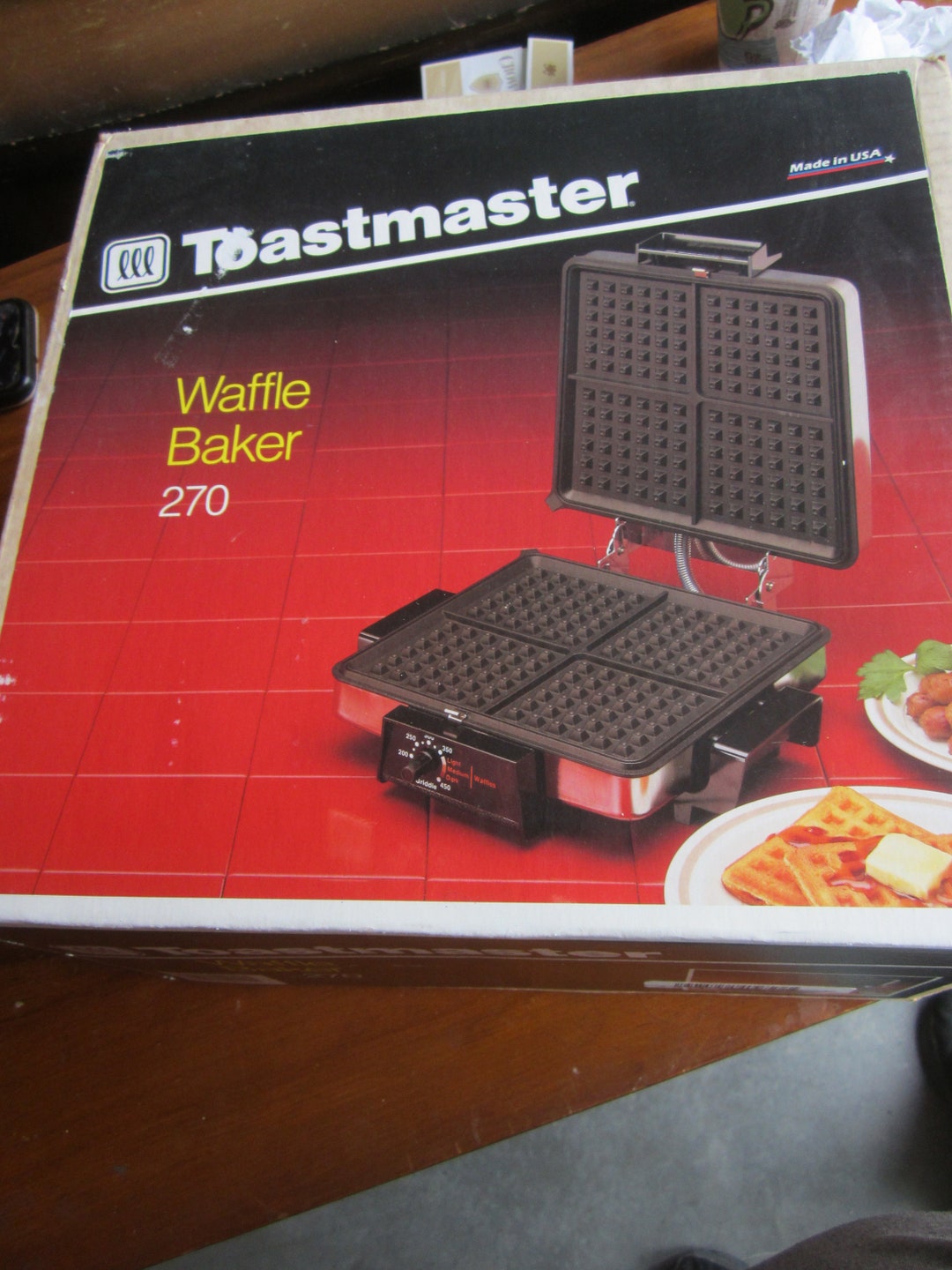 Vtg 1989 Toastmaster Waffle Baker, Model 270a-442a Open Box, Unused - Etsy