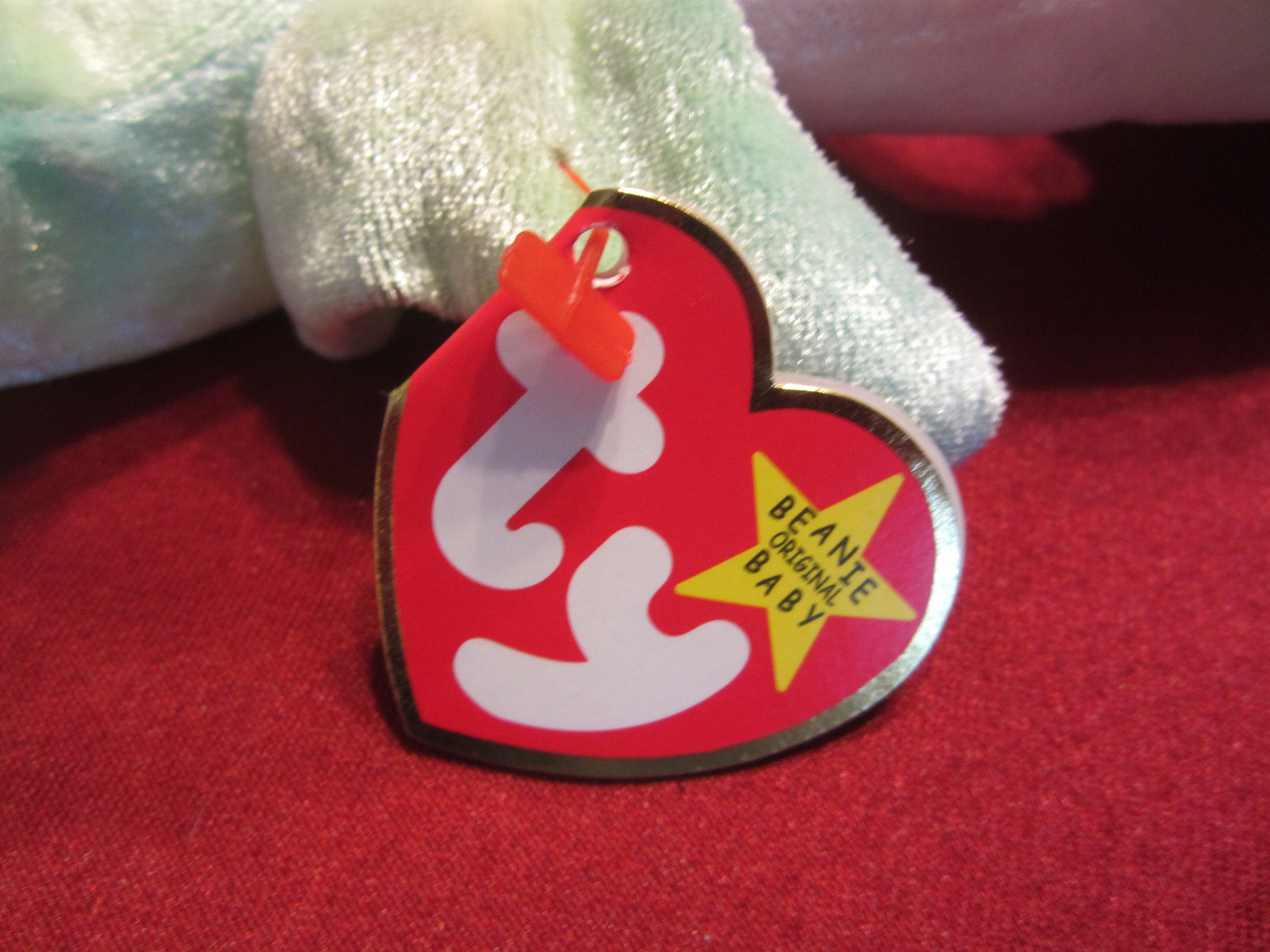 RARE Vtg Original Beanie Baby NEON SEAHORSE, W/tags & Errors - Etsy