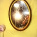 Vtg 50's Perma-bilt Mirror From a Medicine Cabinet, Gold Tone Antiqued ...