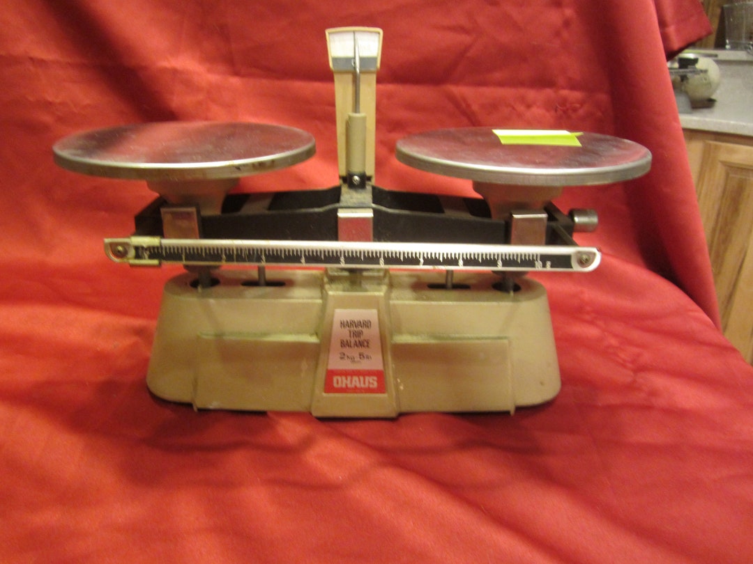 Vtg 60's OHAUS TRIP BALANCE Scale, 2kg 5lbs, Metal Scale - Etsy