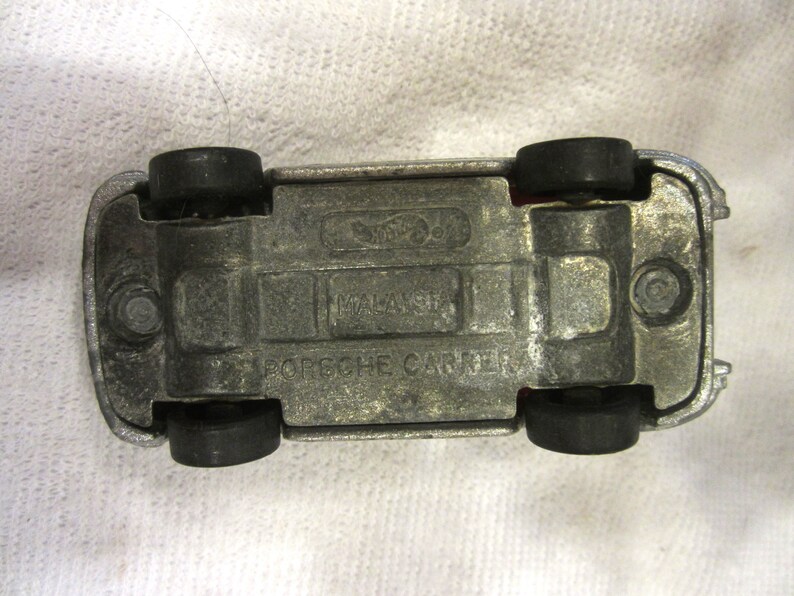 RARE Vtg Hot Wheels Porsche Carrera Metallic Silver - Etsy