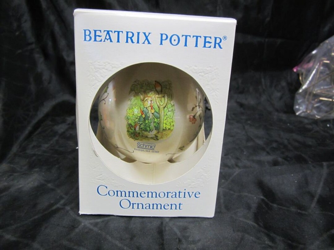 Vtg 1993 Schmid Beatrix Potter 100 Year Anniversary, Peter Rabbit ...