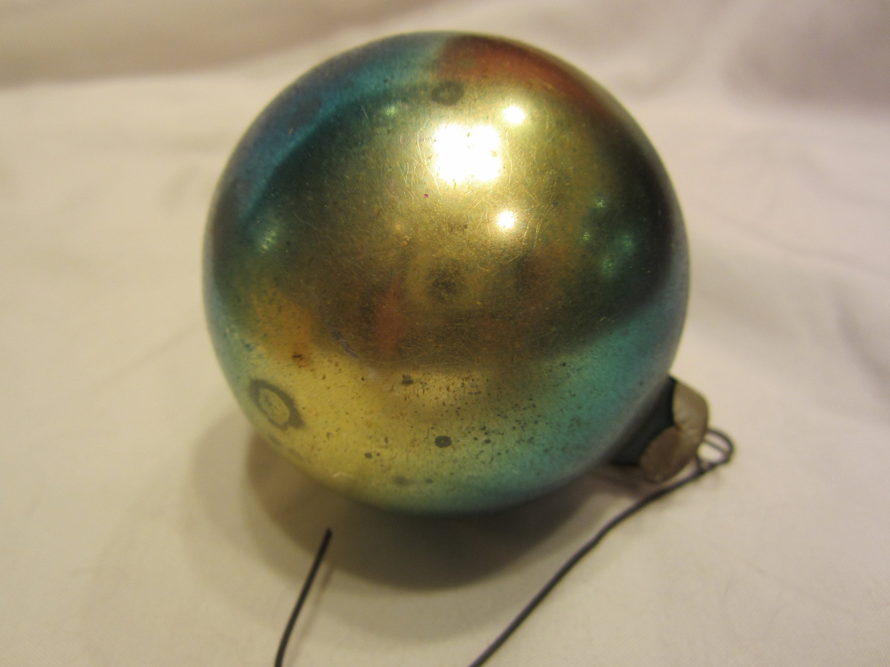 UNIQUE VTG 60'S Coby Ombre Glass Ornaments, Blue to Gold, W/box - Etsy