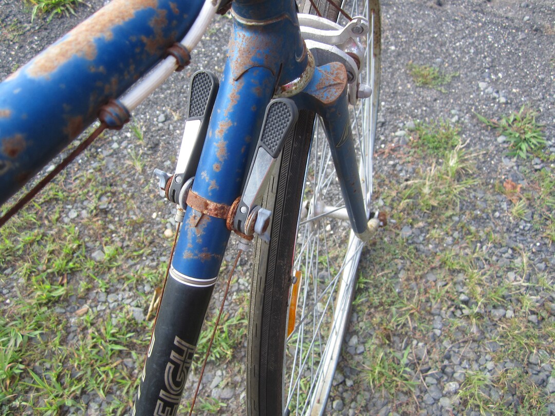 70'S RALEIGH RACING Bike, Nottingham England, Blue, No Shipping - Etsy