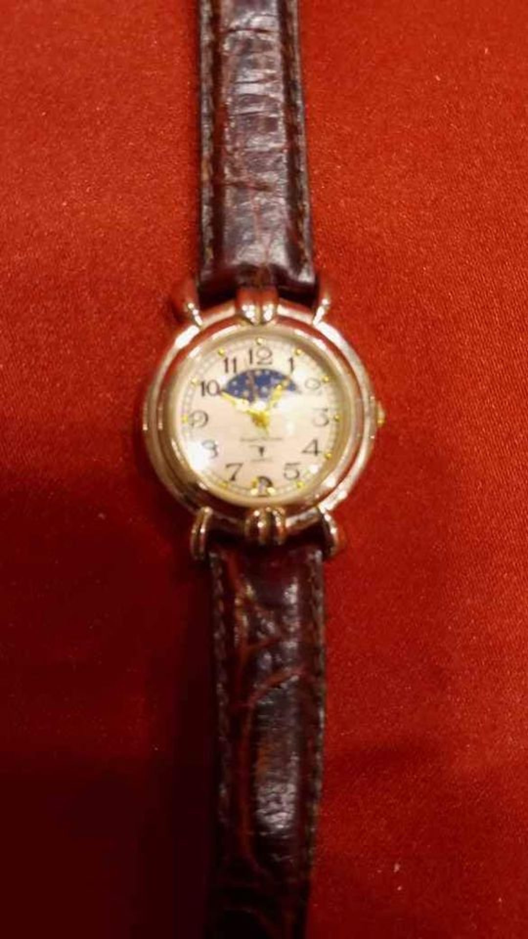 VTG Beautiful Womens SERGIO VALENTE Moon Phase Date Watch 1990's - Etsy