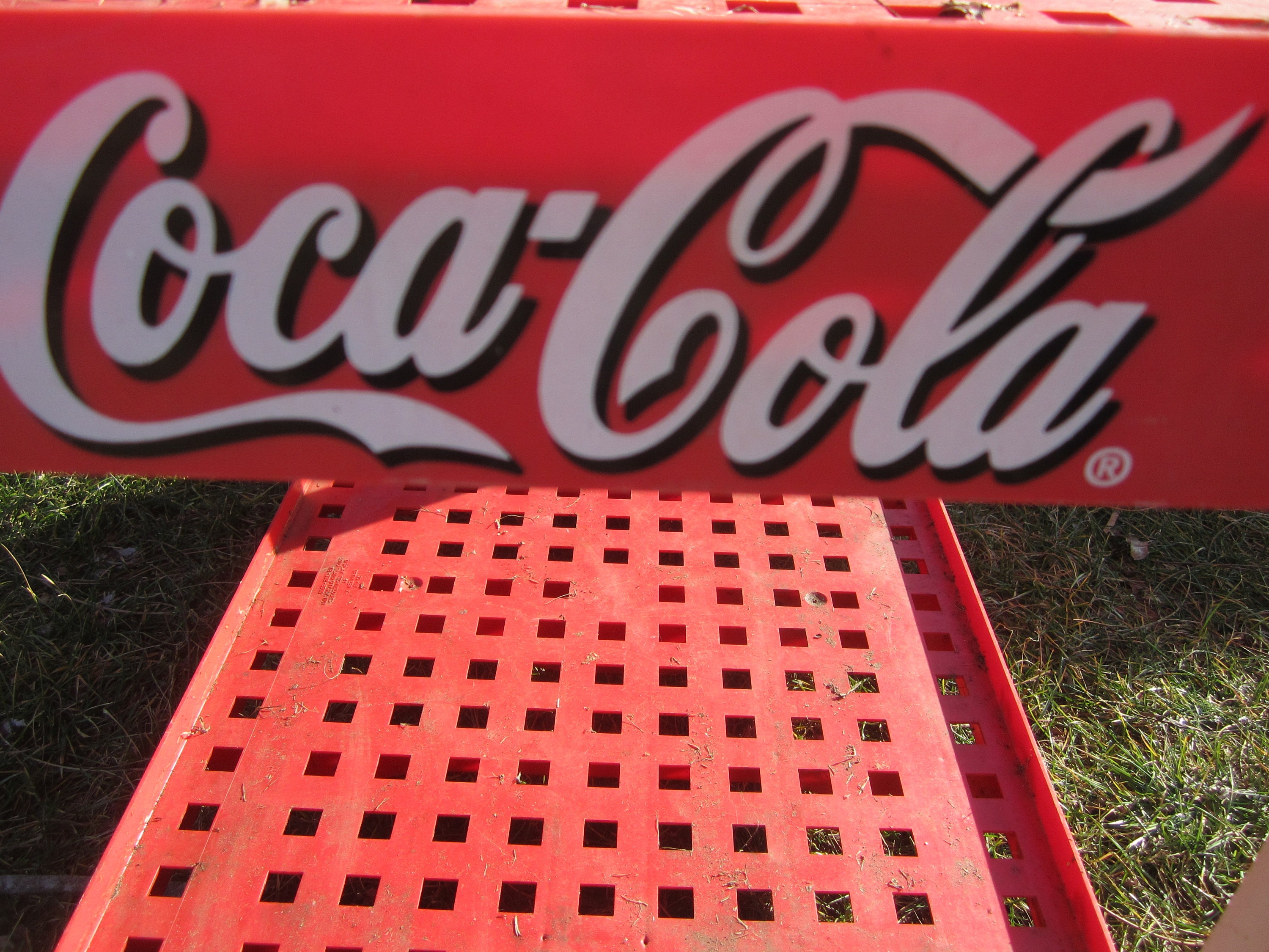 Vtg COCA-COLA Soda Display Shelf W/logo Plastic Shelf Red - Etsy