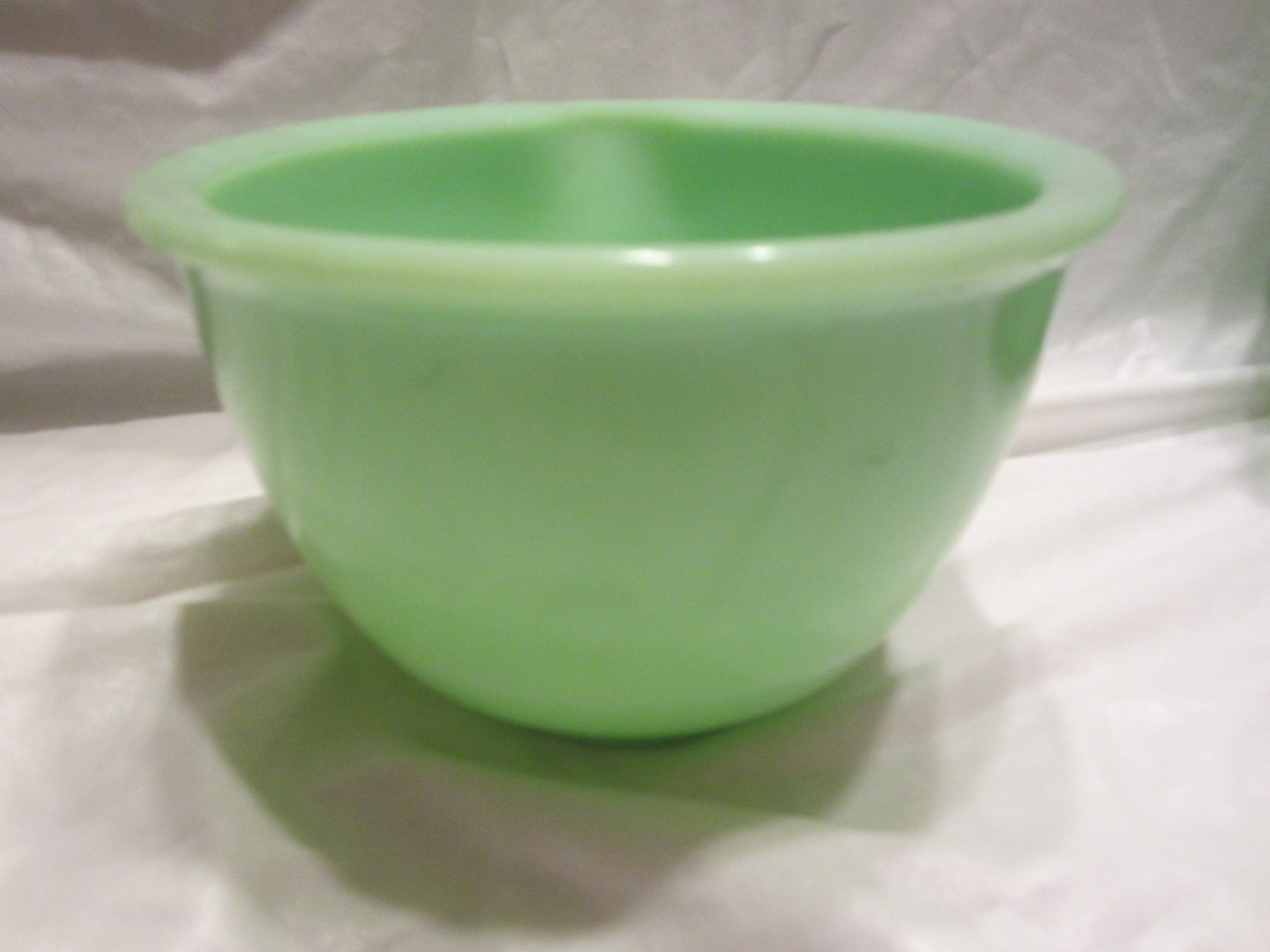 RARE Vtg Jadeite Mixing Bowl, 1950's, W/spout Pour - Etsy