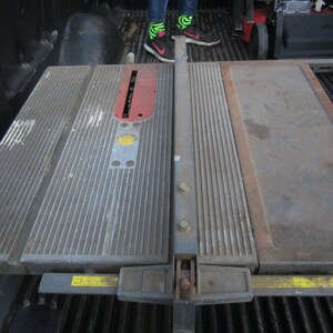 Vtg 1988 Craftsman Table Saw W/legs 10" Blade Pick up Only NO Shipping ...
