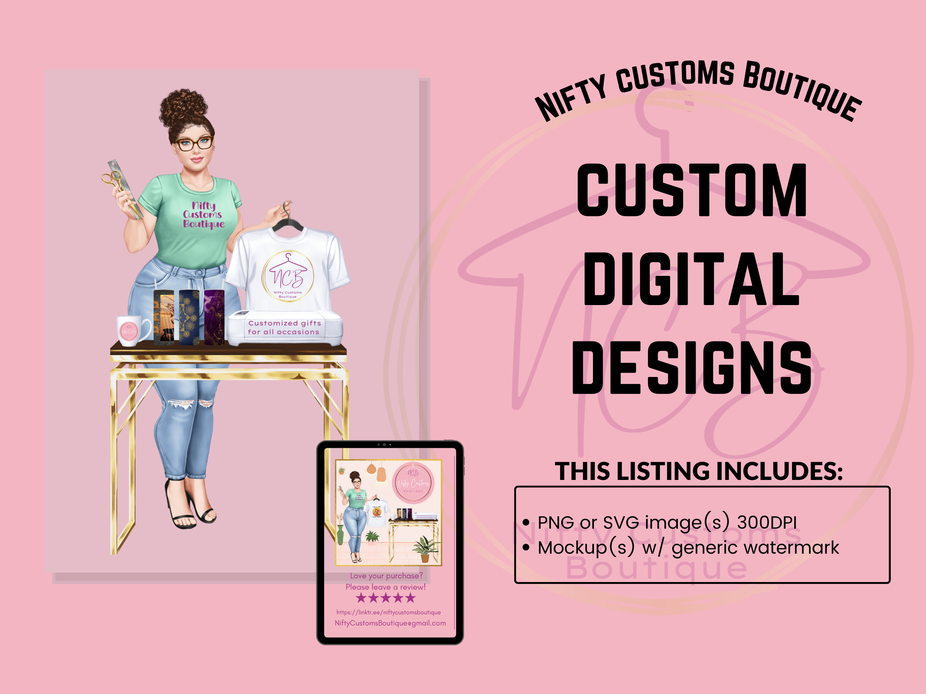 Large Custom Digital Design (PNG or SVG) | Personalized Designs ...