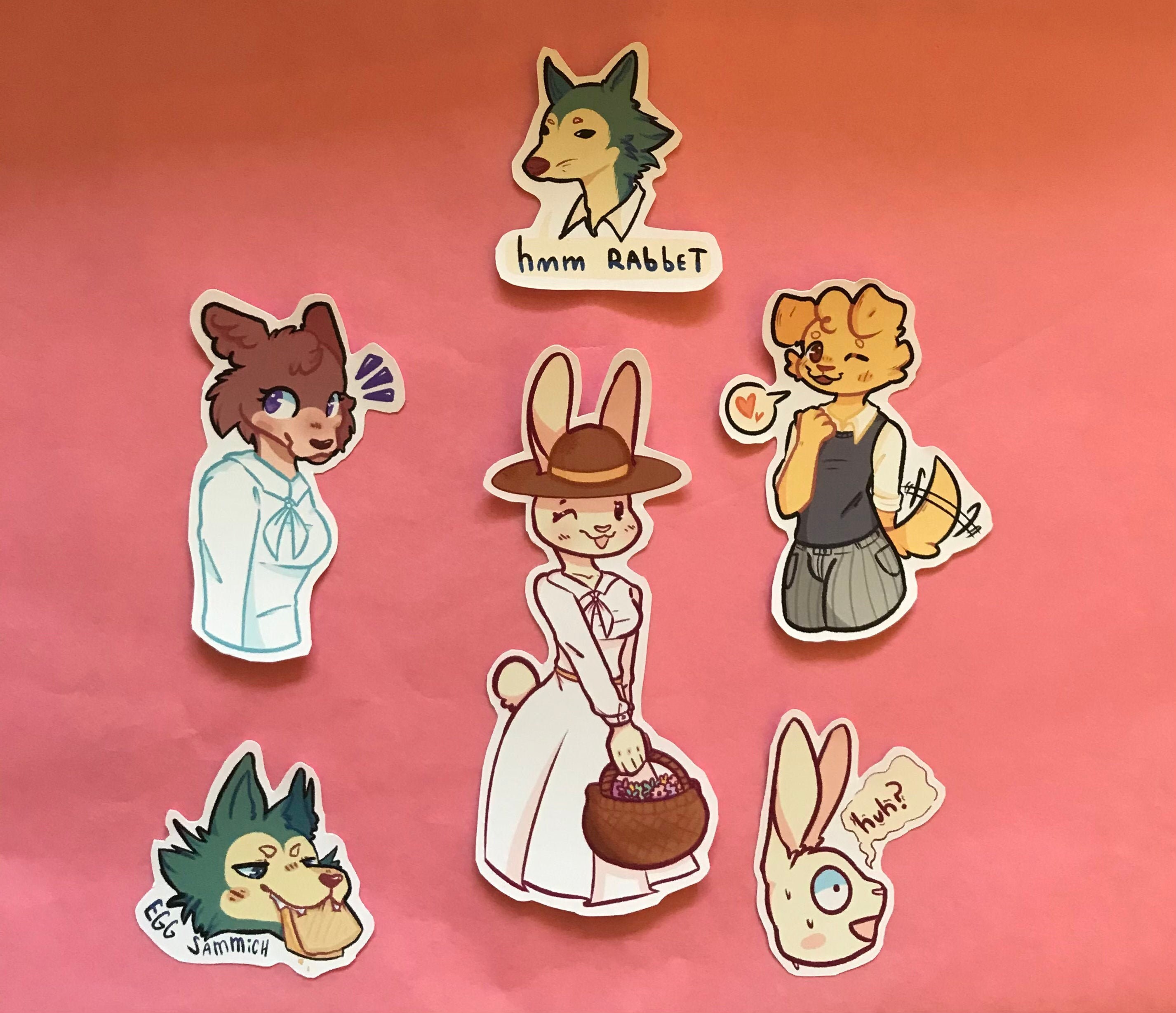 Beastars Sticker Set | Etsy