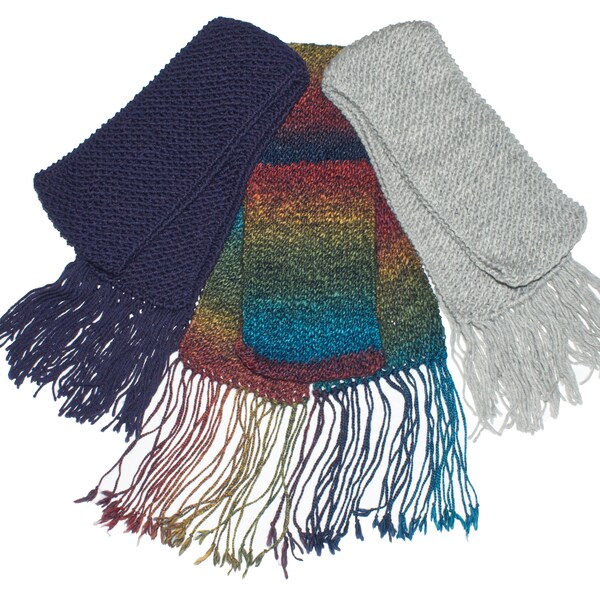 Knit Scarf Handmade - Etsy