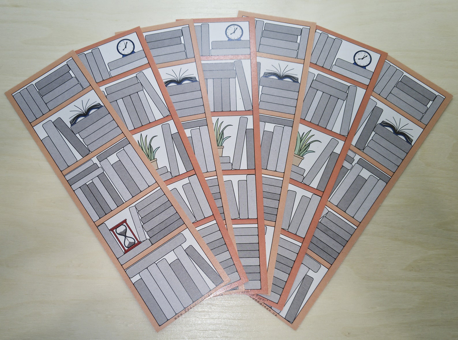 Reading Tracker Bookmark - Fill in Your Little Bookshelf Library as You ...