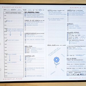 Detailed Day Planner: Timeline, Workouts, & Meal Plan and Lots More ...