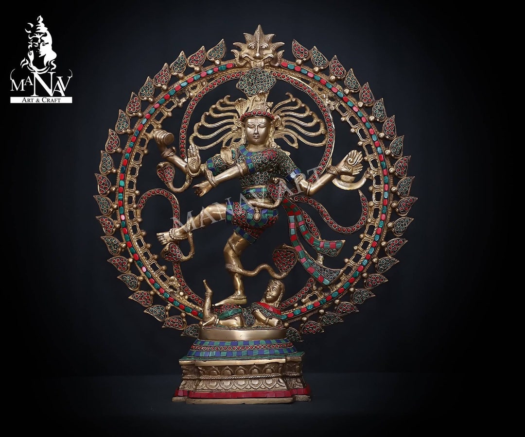 Brass Nataraj Idol, 59 CM Big Statue, Nataraja Idol, Dancing Shiva ...