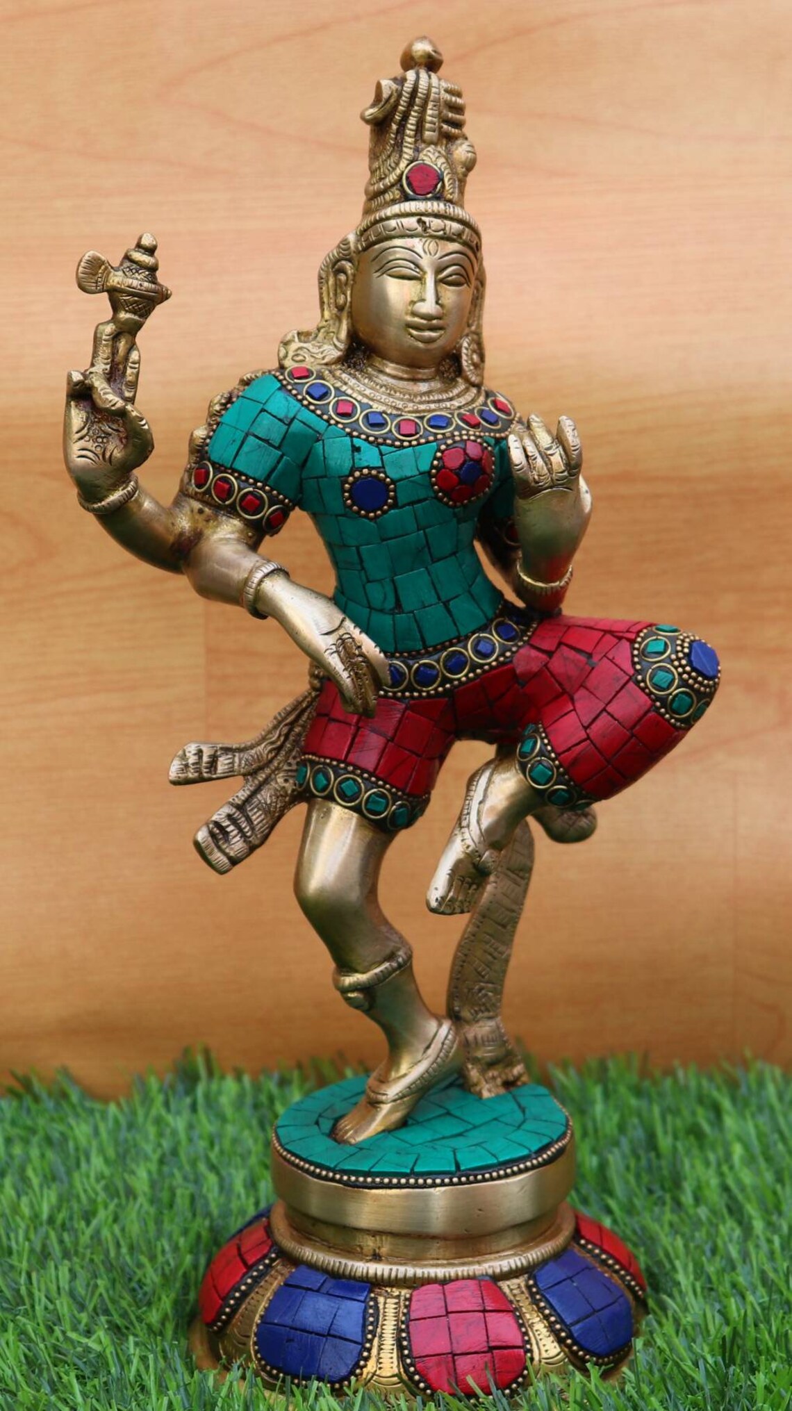 Brass Ardhnarishvara Statue 30CM Ardhnareshwar Statue Lord - Etsy UK