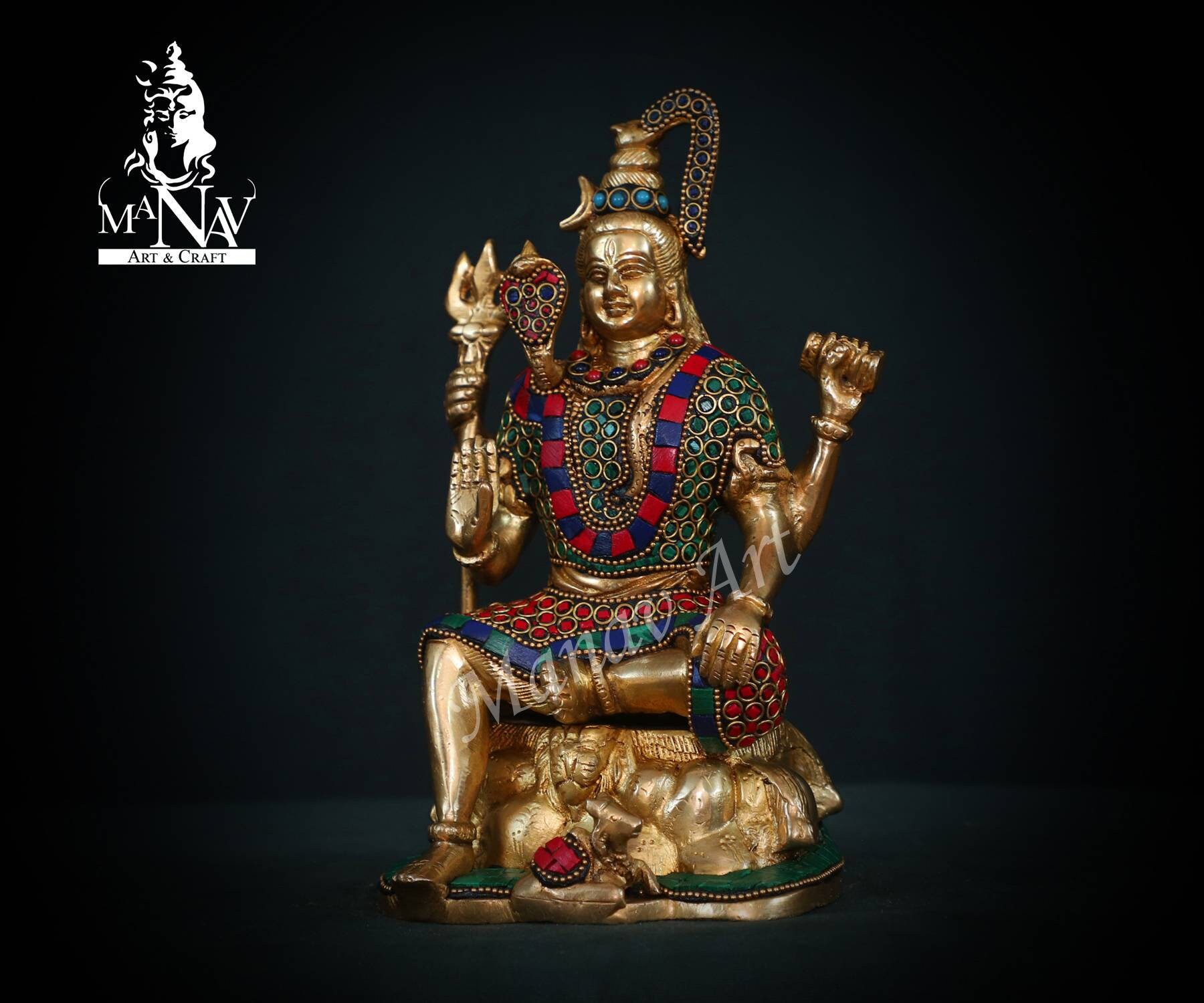 Lord Shiva Statue 22.5 CM Shankar Statue Shiva Idol Shankar - Etsy