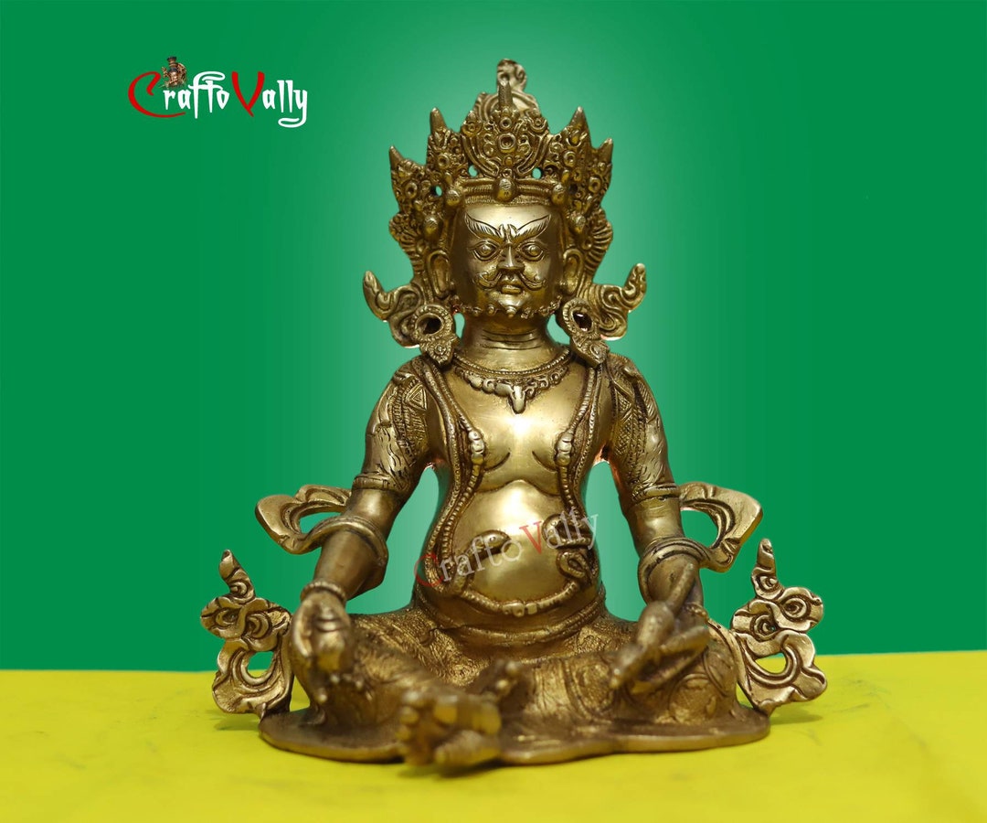 Lord Kuber Statue, 25 CM Kuvera Idol, Dhan Kuber Ji Maharaja, Kuber ...