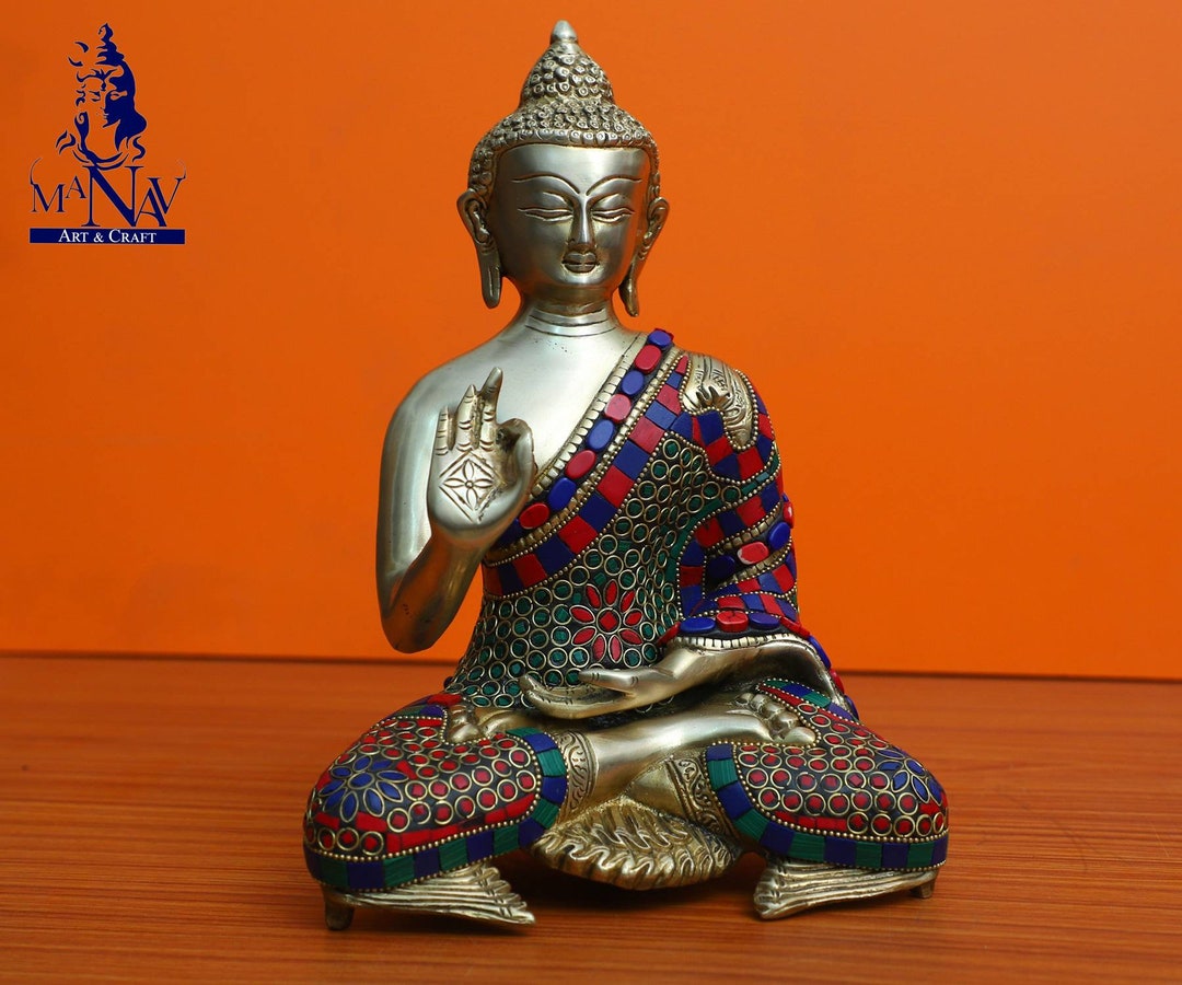 Messing Buddha-Statue- 28CM Buddha-Statue, Buddha-Figuren, Buddha-Idol ...