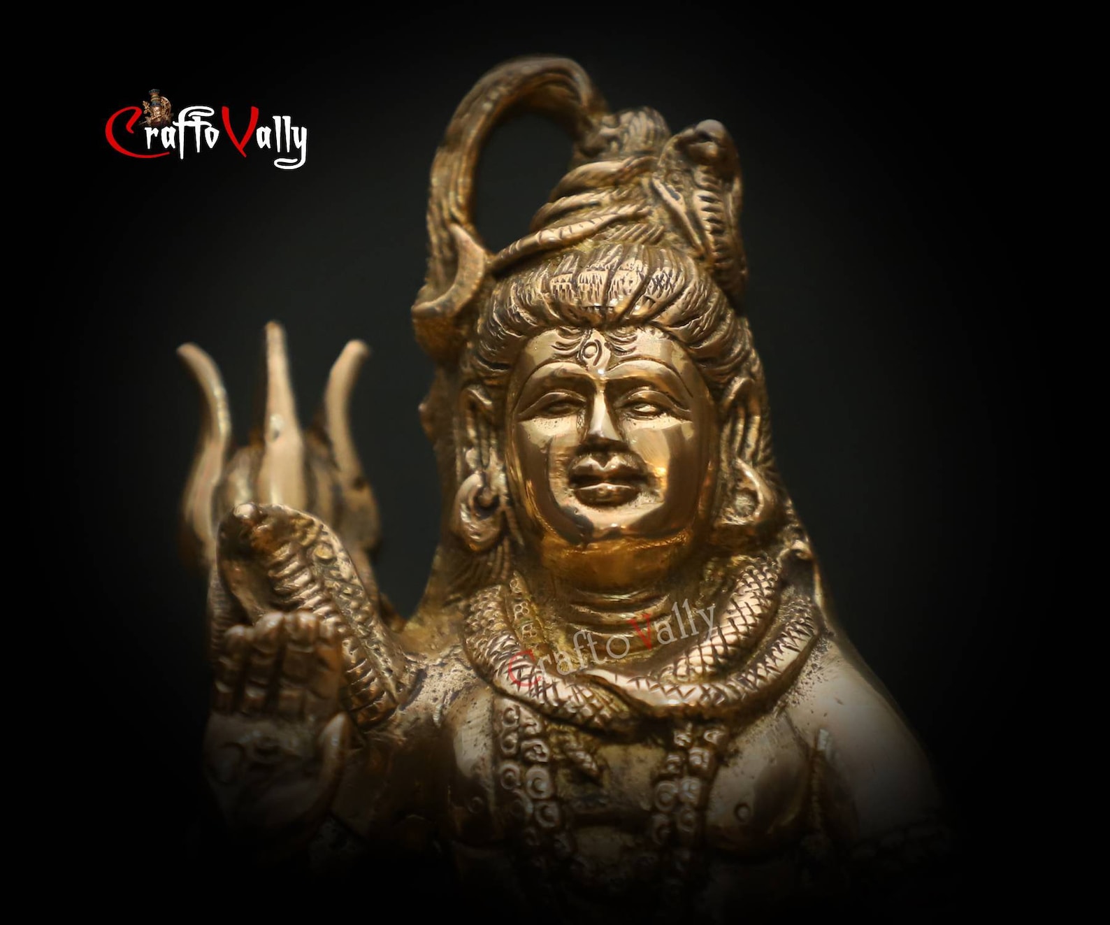 Brass Lord Shiva 17CM Statue Shiva Idol Shiva Figurines - Etsy
