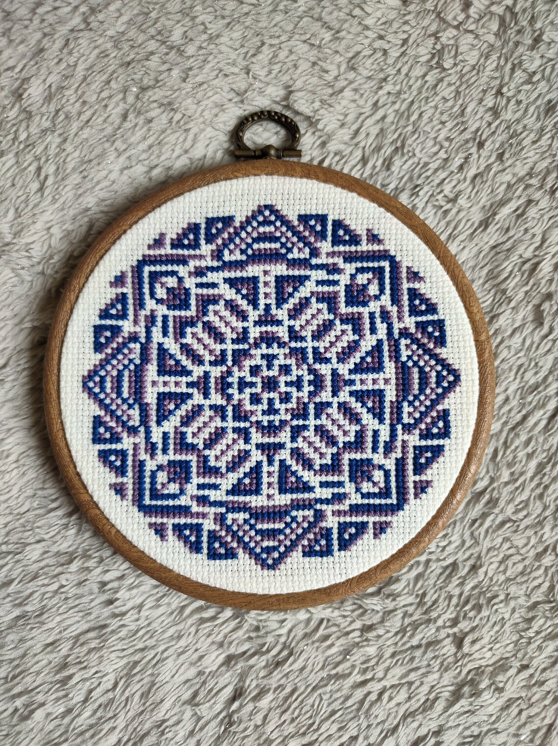 Mandala Cross Stitch Pattern 1 Instant Download Instant PDF Download - Etsy