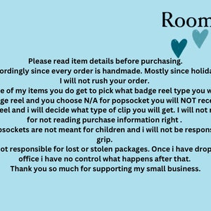 Coraline/ Badge Reel / Phone Grip - Etsy